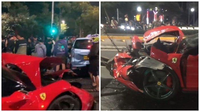 Viral Sosok dan Pekerjaan RAS Pemilik Ferrari yang Tabrak 5 Kendaraan ...