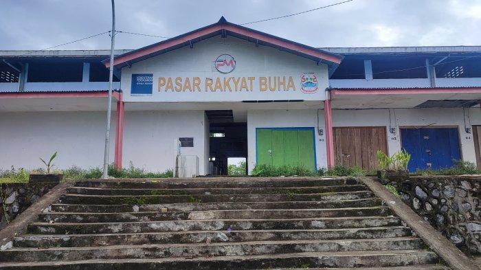 Dulu Ramai, Kini Pasar Rakyat Buha Manado Sulawesi Utara Ditinggalkan Pedagang - Tribunmanado.co.id