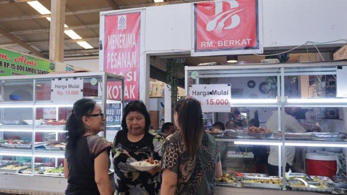 Potret Suasana Pasar Segar Paal 2 Manado Sulawesi Utara Kamis 23 ...