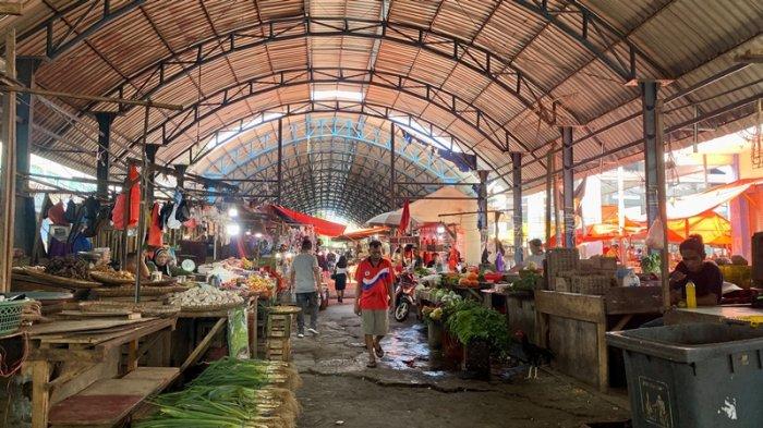 Potret Suasana Pasar Karombasan Manado Sulawesi Utara Senin 27 November ...