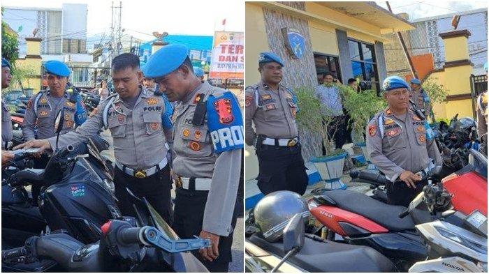 15 Polisi di Manado Sulawesi Utara Kena Razia Knalpot Bising, Polda ...