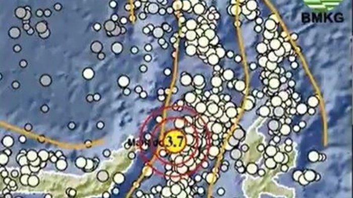 Gempa Bumi di Bitung, Sulawesi Utara Siang Ini, Selasa 17 Juni 2025, Info BMKG Terjadi di Laut ...