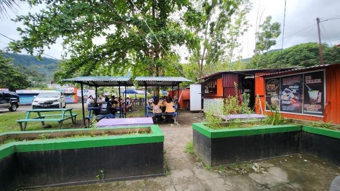 Pesona Taman Kota Tahuna Sangihe, Pilihan Untuk Bersantai Bersama Keluarga, Malam Semakin Ramai ...