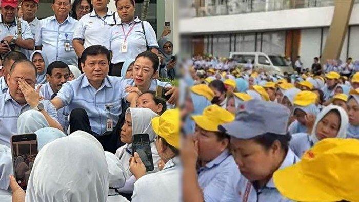 Momen Tangis Buruh Sritex Dihari Terakhir Kerja, Kena PHK Setelah 25 Tahun Bekerja: Hati Saya ...