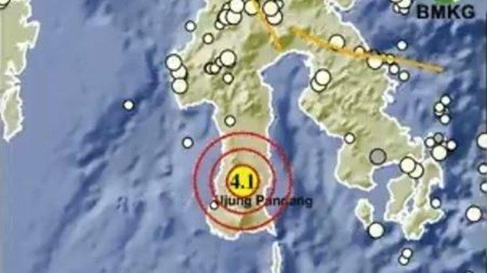 Gempa Bumi di Darat Sabtu 8 Februari 2025, Info BMKG Magnitudo 4.1SR di Kedalaman 10 Km ...