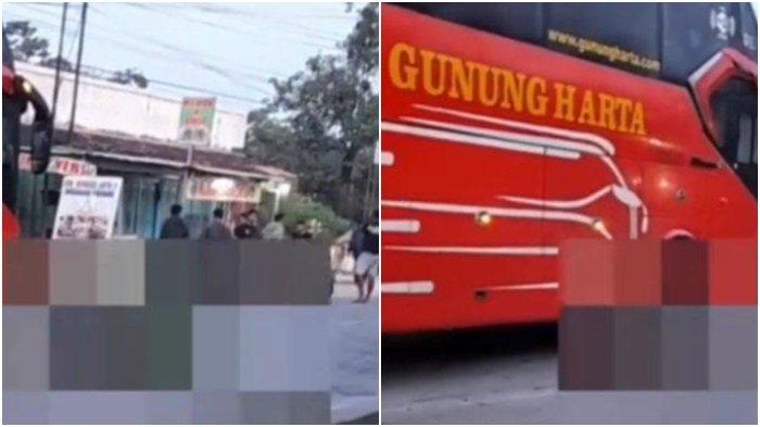 Kecelakaan Maut, 2 Remaja Tewas Terpental 50 Meter, Tabrakan Bus dan Motor - Tribunmanado.co.id