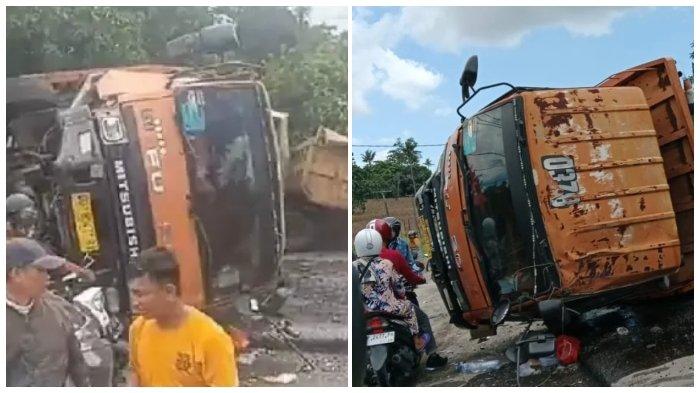 Kronologi Kecelakaan Maut, Truk Kontainer Rem Blong hingga Tabrak 7 Mobil dan 1 Motor, Sopir ...