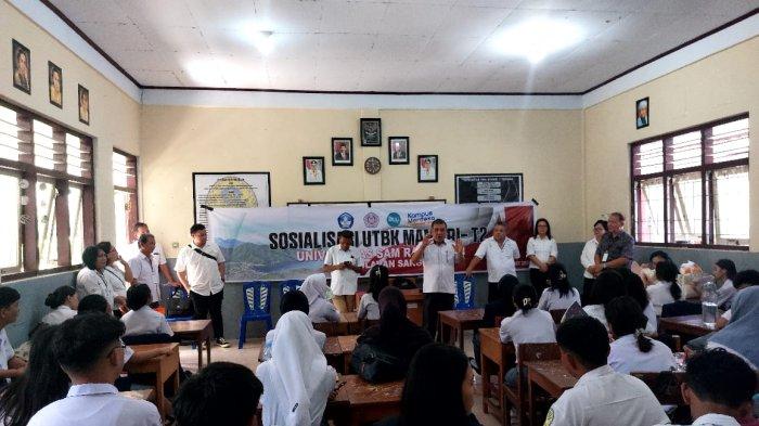 Unsrat Manado Sosialisasikan Jalur Mandiri - T2 di SMA Negeri 1 Tahuna ...