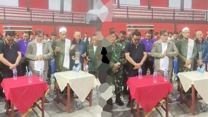 Tokoh Lintas Agama Gelar Doa Bersama Untuk Kota Bitung Aman Dan Damai