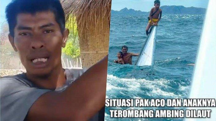 Viral Nelayan Terombang-ambing di Lautan, Selamatkan 2 Anak, Kapal Lain ...