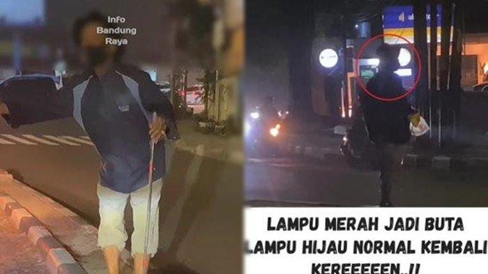 Viral Video Detik-detik Kebohongan Pengemis Buta Terungkap, ini yang ...