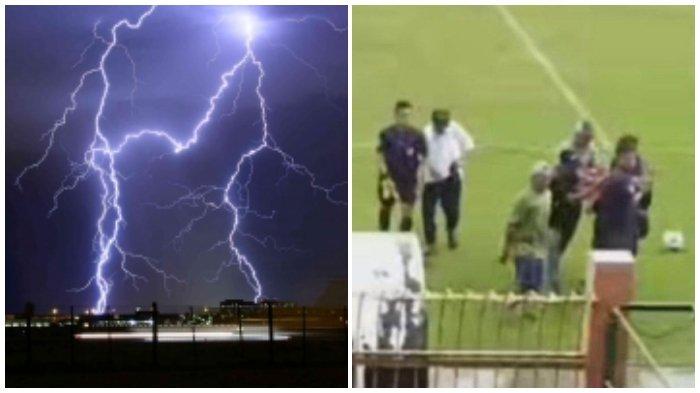 Viral Pemain U-13 Ambruk Tersambar Petir saat Sedang Main Bola, Detak ...