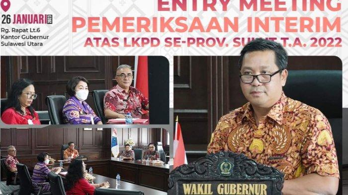 BPK Siap Periksa Keuangan Pemprov Sulawesi Utara, Wagub Steven Kandouw Minta SKPD Siapkan ...