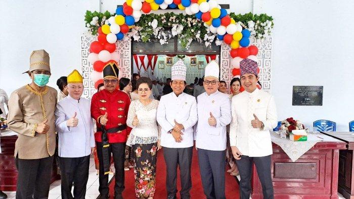 Hadir di HUT ke 598 Sangihe, Wali Kota Bitung Maurits Mantiri Kagum ...