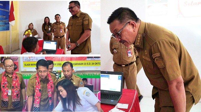 Wali Kota Bitung Maurits Mantiri Buka Token ANBK SD, Lontarkan ...