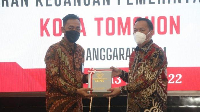 Pemkot Tomohon Raih Opini WTP ke Sembilan Kali Berturut-turut - Tribunmanado.co.id