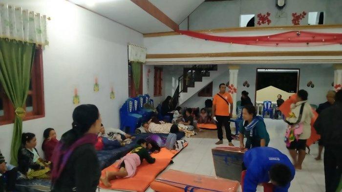 Aktivitas Gunung Api Karangetang Meningkat, 73 Warga Kampung Dompase ...