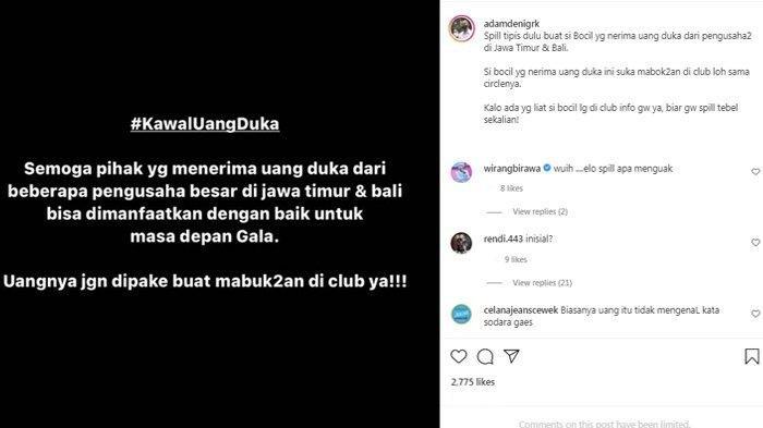 Adam Deni Khawatirkan Uang Duka Vanessa Angel, Warganet: Makam Belum ...