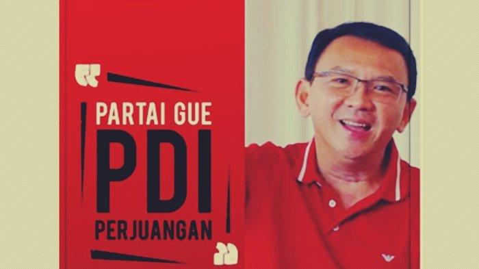 Ahok Berbaur dengan Kader Banteng Moncong Putih di Kemayoran Rayakan ...