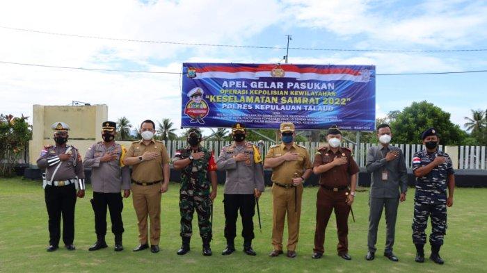 Polres Talaud Gelar Operasi Keselamatan Samrat 2022 - Tribunmanado.co.id