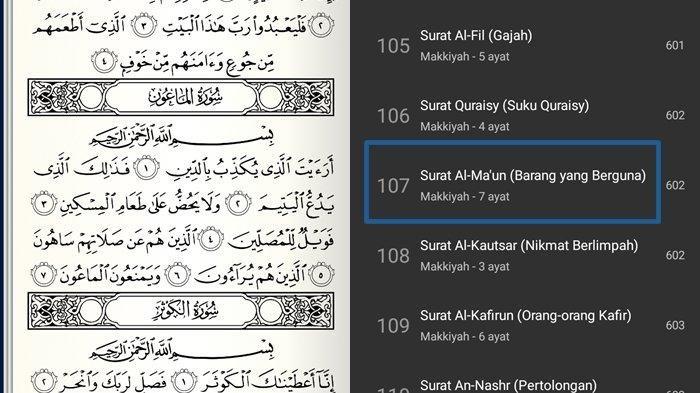 Surah Al-Maun Doa Islam yang Mengingatkan Kita Senantiasa Berbuat Baik ...
