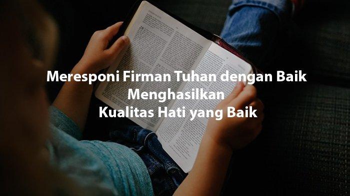 Bacaan Alkitab Filipi 2:19-30, Perjuangan hidup - Tribunmanado.co.id