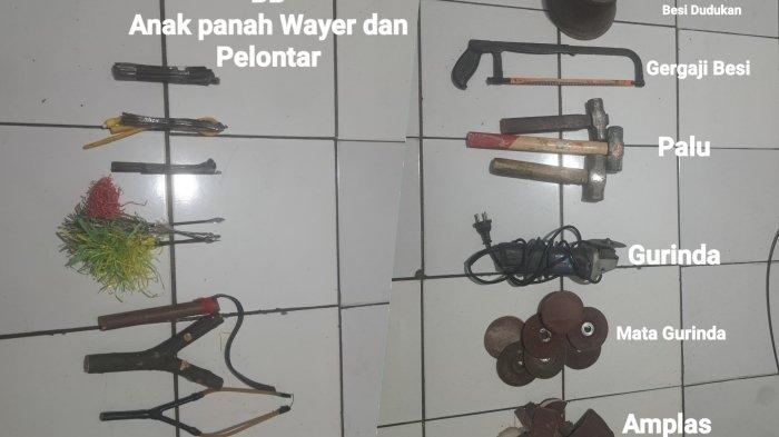 Seorang Polisi Polsek Maesa Bitung Sulut Nyaris Kena Panah Wayer ...