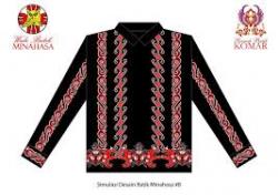 Kain Batik Minahasa Hadir di Manado - Tribunmanado.co.id