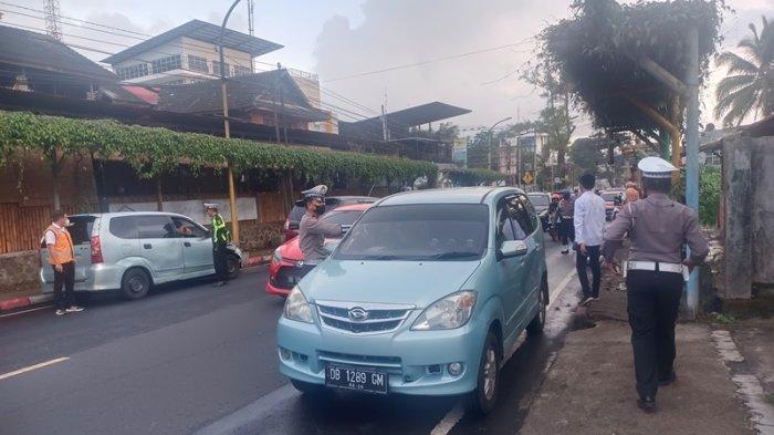 Belum Bayar Pajak, 35 Kendaraan Terjaring Razia saat Melintas di Tomohon Sulawesi Utara ...