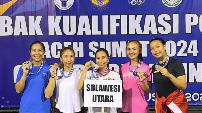 Beregu Putri Soft Tennis Sulut Lolos PON 2024 di Aceh-Sumatera Utara - Tribunmanado.co.id
