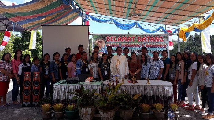 Paroki Ratahan Sukses Adakan Bina Lanjut Katekis Muda - Tribunmanado.co.id