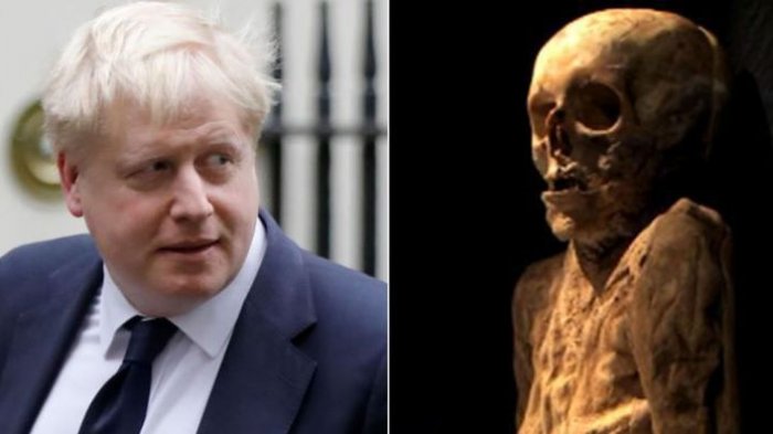 Mumi Abad 18 di Gereja Swiss Ternyata Nenek Moyang Menlu Inggris Boris ...