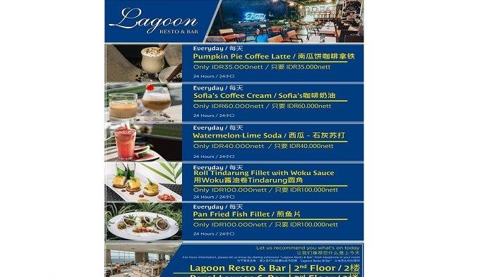 Promo Makanan & Minuman Spesial Best Western The Lagoon Hotel Bulan ...