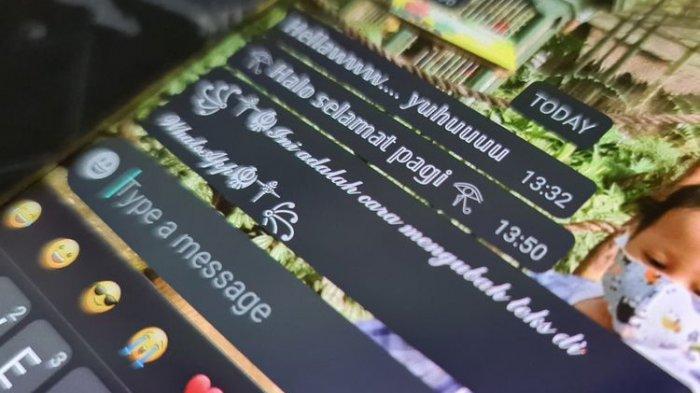 Jarang yang Tahu, Ternyata Ini Cara Mudah Ubah Huruf WhatsApp Jadi ...
