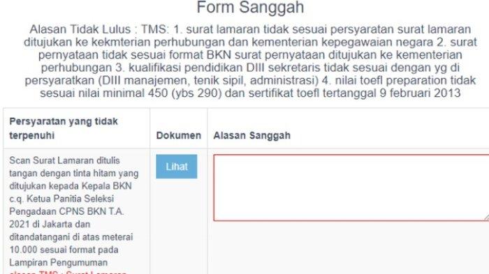 20 Contoh Kalimat Sanggahan CPNS 2024, Tulislah Ketika Anda Mengajukan ...