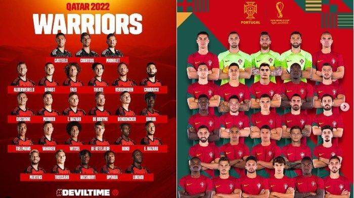 Daftar Lengkap Squad Pemain Timnas Piala Dunia 2022: Portugal, Jerman ...