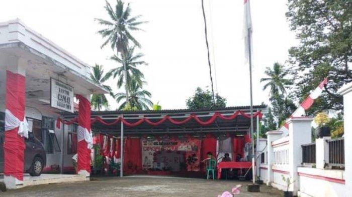 Semarak HUT ke-76 RI, Kantor Kecamatan Ratahan Timur Kabupaten Mitra ...