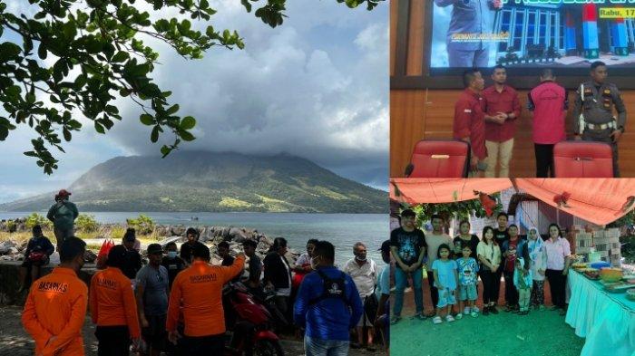 5 Berita Populer Sulawesi Utara: Gunung Ruang Meletus, Mantan Caleg DPR RI Dapil Sulut Ditahan ...