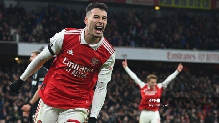 Hasil Akhir Everton vs Arsenal, The Gunners Tekuk Tuan Rumah, Gabriel ...