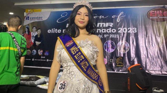 Profil Diva Mangindaan, Miss Elite Model Manado 2023 - Tribunmanado.co.id
