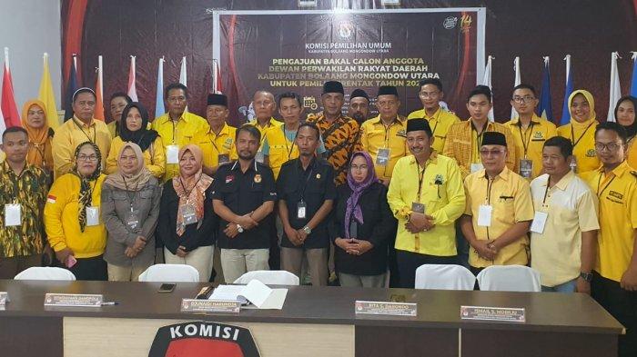 Daftar Nama Bacaleg DPRD Bolmut dari Partai Golkar - Tribunmanado.co.id