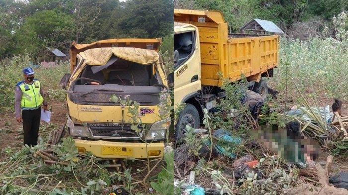 Kecelakaan Maut Pukul 15 00 Wita 5 Orang Tewas Di Tempat Truk
