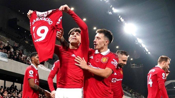 Fulham vs Man United, Alejandro Garnacho Jadi Pahlawan Kemenangan Red Devils, Selebrasi Bak CR7 ...