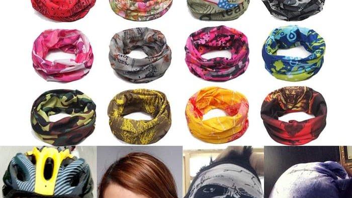 Gambar-gambar Masker Buff dengan Berbagai Model & Pilihan, Ditawarkan ...