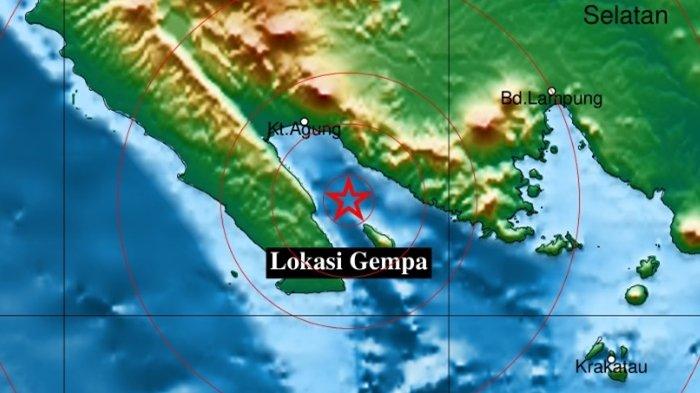 Gempa Guncang Lampung Pagi Ini Minggu 8 Mei 2022, Terjadi Baru Guncang ...