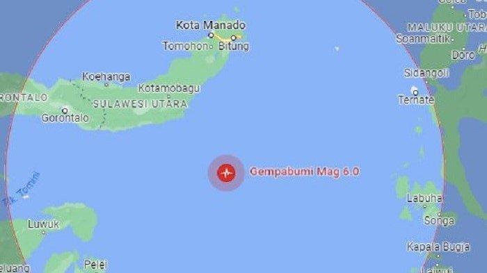 Berikut 16 Wilayah di Tiga Provinsi yang Terdampak Gempa Bumi Boltim Sulawesi Utara ...