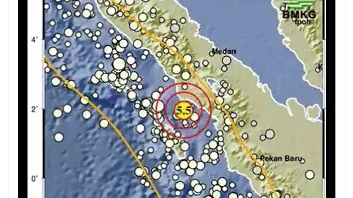 Gempa Bumi Magnitudo 5,5 Siang Ini Sabtu 11 Maret 2023, Baru Saja Guncangan di Laut, Info BMKG ...