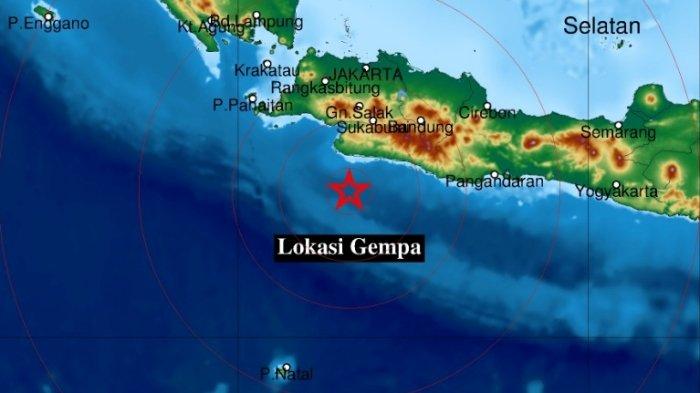 Gempa Terkini Guncang Jawa Barat, Pusatnya di Kedalaman 4 Km, Ini Info BMKG Kekuatan dan ...