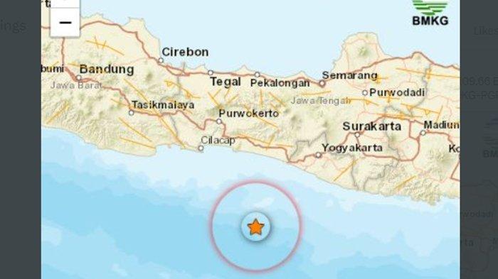 Gempa Terkini di Yogyakarta Rabu 8 Maret 2023, Baru Saja Guncang di Laut, Berikut Info BMKG ...