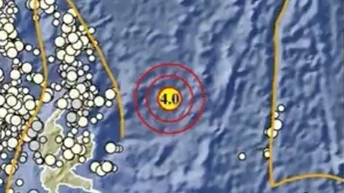 Gempa Bumi Guncang Maluku Jumat 20 Januari 2023 Malam, BMKG: Magnitudo 4,0 - Tribunmanado.co.id